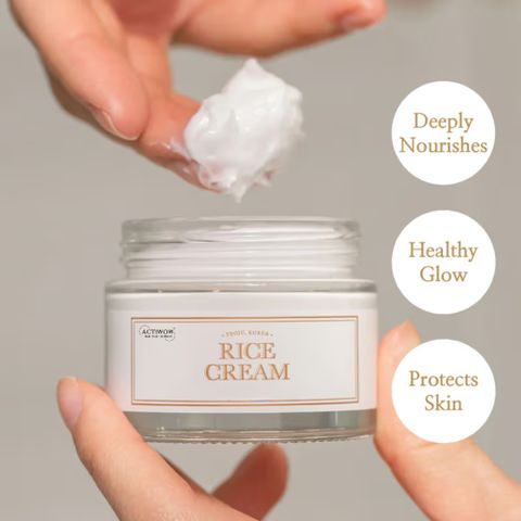 ACTIWOW Korean Rice Cream with Natural Ingredients - Price in India ...