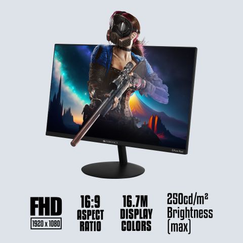 ZEBRONICS 54.61 cm (22 inch) Full HD VA Panel with VGA, HDMI, 16.7 ...