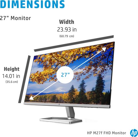 HP 5 Series 527SF 68.58 cm (27 inch) Full HD LED Backlit IPS Panel ...