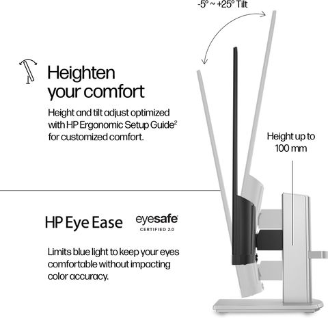HP Series 5 60.45 cm (24 inch) Full HD LED Backlit IPS Panel with On ...