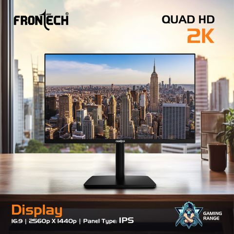 Frontech Gaming 68.58 cm (27 inch) Quad HD LED Backlit IPS Panel ...