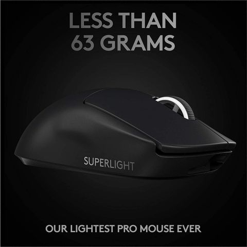 Logitech G PRO X Superlight / Hero 25K Sensor, Adj DPI 25.6K DPI, 5 ...
