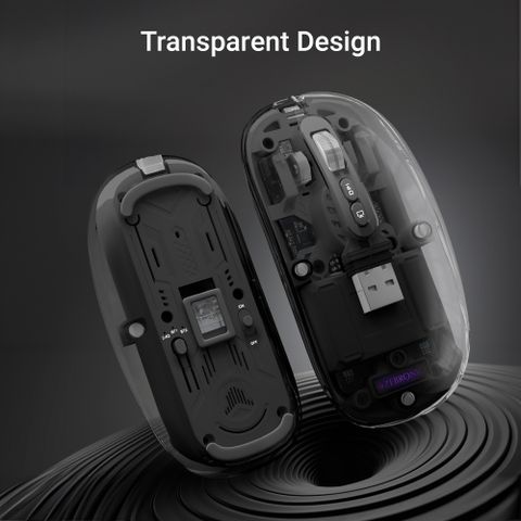 ZEBRONICS Sheer Wireless Ambidextrous Optical Mouse Rechargeable ...