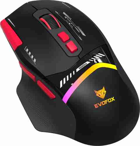 EVOFOX Blaze 2 Wireless Ergonomic Optical Gaming Mouse Tri-Mode 12800 ...