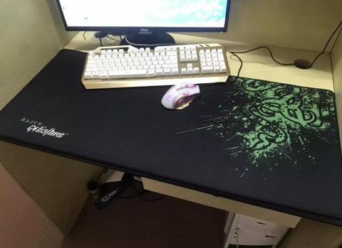 spincart Long XXL Gaming Mouse Pad Desk Table Mat For PC Keyboard Mouse ...
