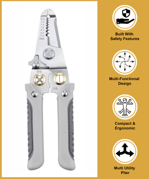 Venturox 12-in-1 Wire Stripper, Crimper & Cutter – Your Complete ...