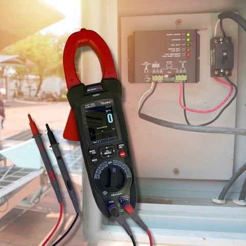 Metravi PRO Solar3 TRMS AC/DC Digital Clamp Meter upto 1500V with ...