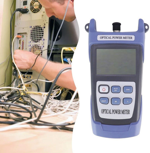 Techtest Optical Power Meter VTC-830 with 30MW Fiber Optic Visual Fault ...