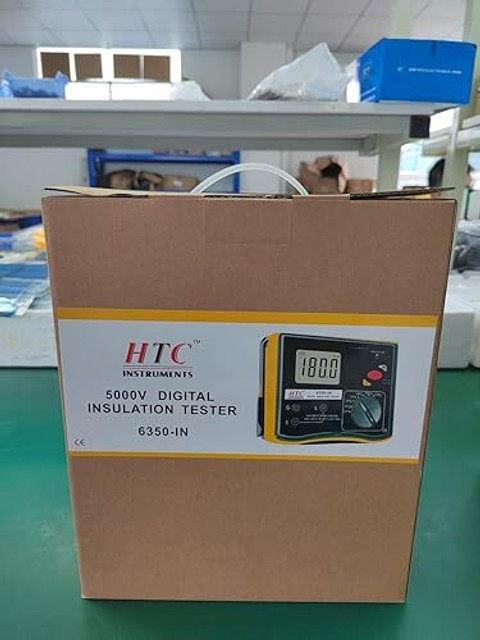 Spaark HTC Digital Insulation Tester 100 V to 5000 V Model No. 6350 IN ...