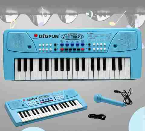 Bloomingworld toys Kids 37 Key Piano Keyboard with Recording ,Mic ...