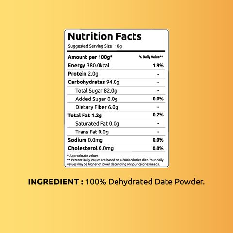 Farmley Premium Date Powder | Kharik/Khajur Powder | 100% Natural ...
