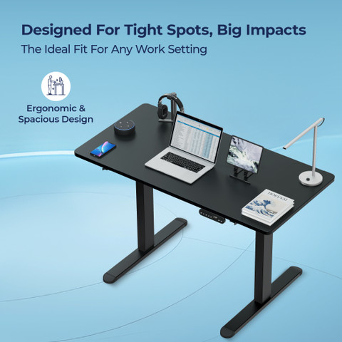The Sleep Company AeroPlus Electrical Adjustable Desk 1200x600x700 ...
