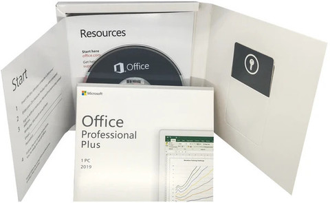 MICROSOFT Office Professional Plus 2019 (1 User/PC, Lifetime) DVD Full ...