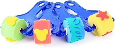 Artigo Kids Foam Paint Roller Set – 4Pcs Stamper Sponges for DIY Art ...