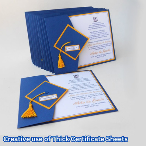 Flipkart.com | Marissa Thick Certificate Paper A4 Size, 48 sheets in 8 ...