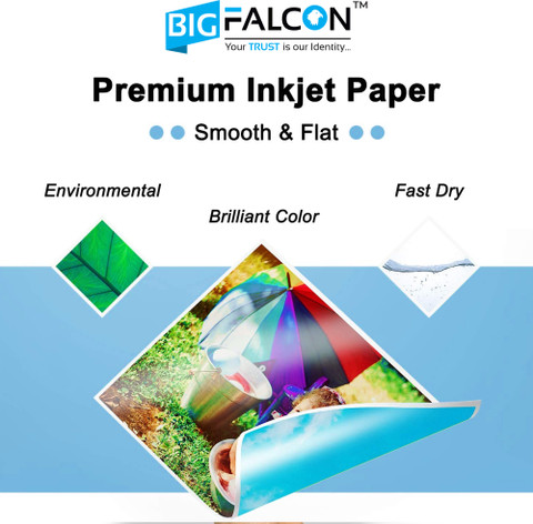 Flipkart.com | BIGFALCON Professional A4 Double Sided Glossy Inkjet ...