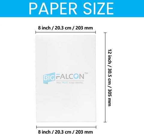 Flipkart.com | BIGFALCON Translucent Backlit Film 10 sheets of 8" x 12 ...