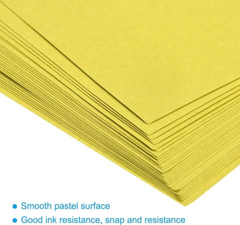 Flipkart.com | FRKB A4 Size Fluro Yellow Color Paper 50 Sheets for ...