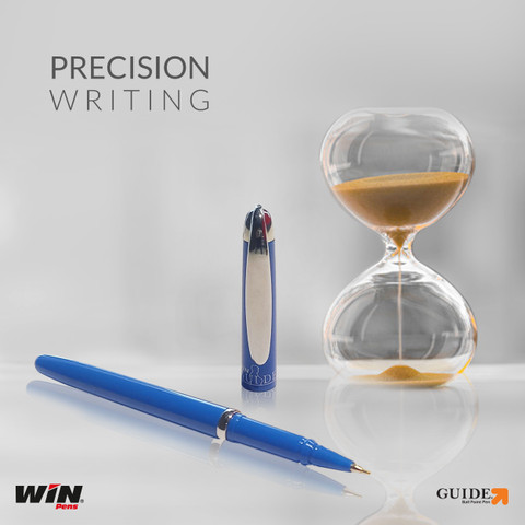 Win Guide 20 Blue Pens & 10 Refills | 0.6 mm Tip | Pens for Writing ...