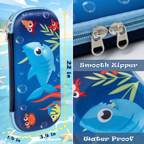 Flipkart.com | Givni Mart Fish Nature Art Canvas Pencil Box - Pouch