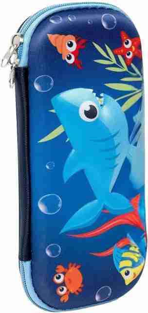 Flipkart.com | Givni Mart Fish Nature Art Canvas Pencil Box - Pouch
