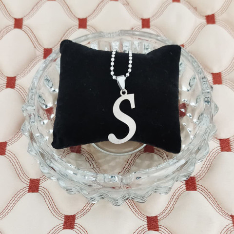 s name locket silver