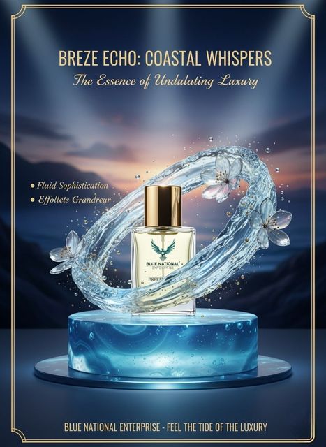 Buy Blue National Enterprise Long Lasting Breeze Echo Perfume - 50 ml ...