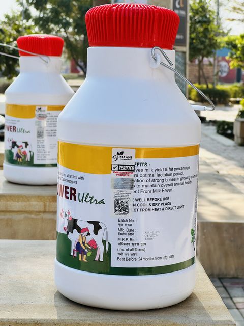 SUMO POWER ULTRA CALCIUM 5 LITRE YELLOW COLOUR BY SUMAANI PHARMA Pet ...