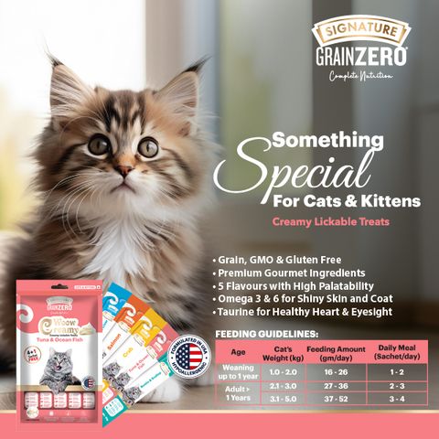 Signature Combo (5x75g) Creamy Lickable Tuna & Ocean Fish Cat Treat ...