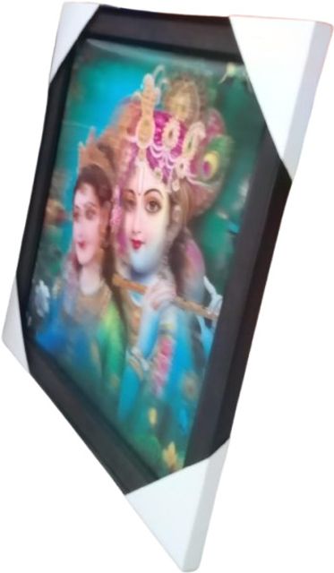 Floweraura RADHA KRISHNA 3D PHOTO FRAME 16 inch WALL SET TYPE ...