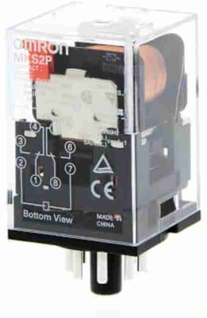 SKR Omron 8 Pin Relay 24V DC Plug Pin Price in India - Buy SKR Omron 8 ...