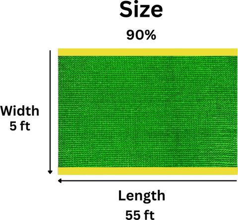 Netonic 90% Sun Protection Green Shade Net, Gardening Agro Netting ...
