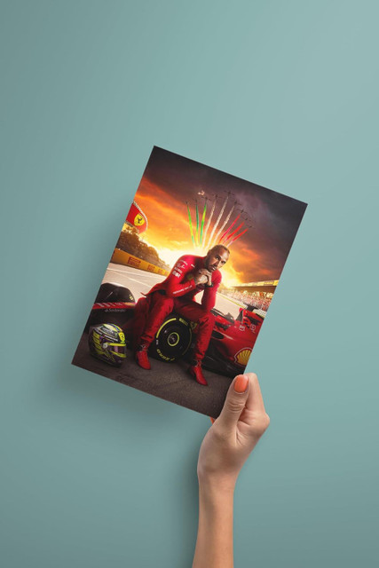 F1 Poster Set of 8 A4 Size 300 GSM - F1 Merchandise - F1 Stickers for ...
