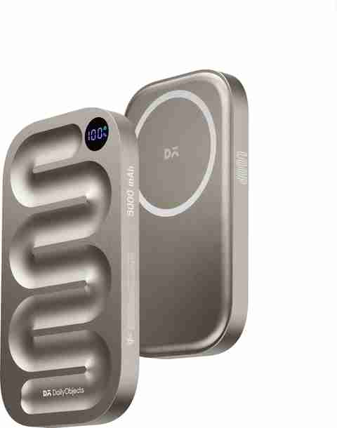 DailyObjects 5000 mAh Wireless With MagSafe Slim Power Bank Price in ...