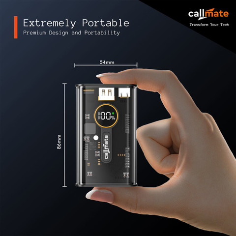 Callmate 10000 mAh 23 W Power Bank Price in India - Buy Callmate 10000 ...