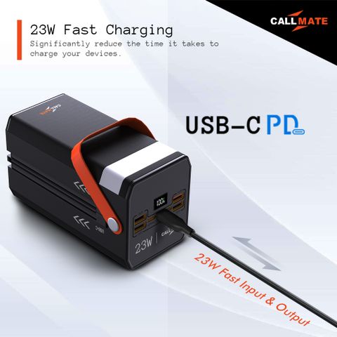 Callmate 100000 mAh 23 W Power Bank Price in India - Buy Callmate ...