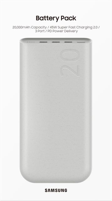 Samsung 20000 mAh 45 W Power Bank Price in India - Buy Samsung 20000 ...
