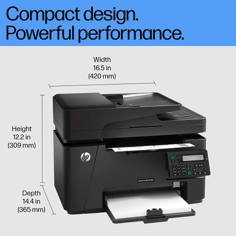 HP LaserJet Pro MFP M128fn Multi-function Monochrome Laser Printer - HP ...