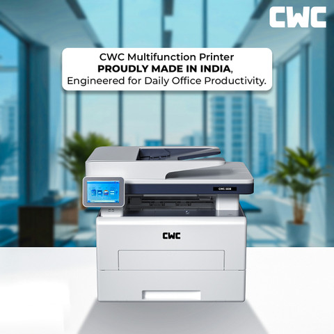 CWC 3336 Printer, 31ppm to 35ppm, All-in-One, 'Make in India', 1 Year ...