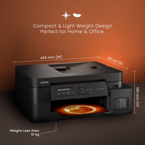 brother DCP-T830DW Multi-function WiFi Color Ink Tank Printer ...