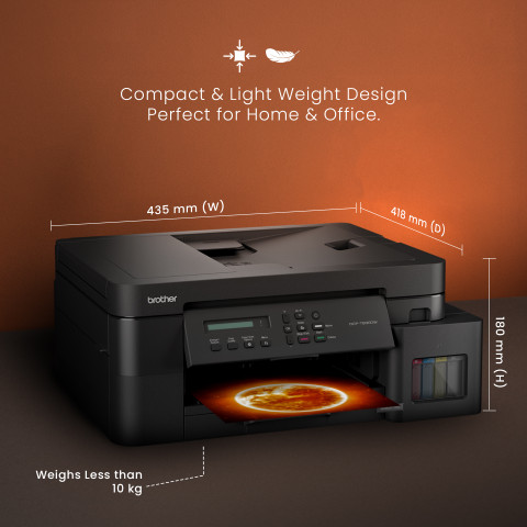 brother DCP-T830DW Multi-function WiFi Color Ink Tank Printer ...