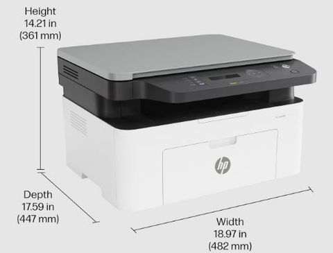 HP Laser MFP 1188nw Multi-function WiFi Monochrome Laser Printer - HP ...