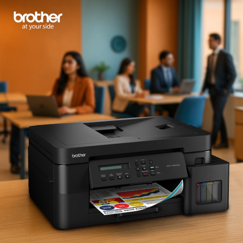 brother DCP-T830DW Multi-function WiFi Color Ink Tank Printer ...