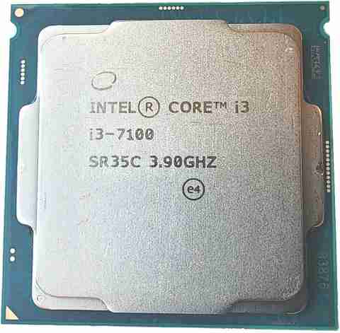 Intel Core i3-7100 ( 7Th Gen ) 3MB Smart Cache 3.9 GHz LGA 1151 Socket ...
