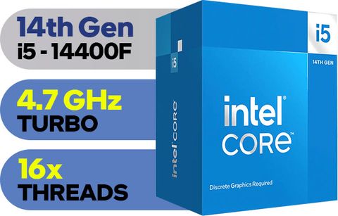 Intel Core i5 14th Generation 14400F (Graphic Card Required for Display ...
