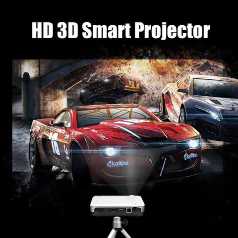 PLAY MODERNISE DLP6 3D Active Projector with 3840X2160p 4K 2+16GB 4 ...