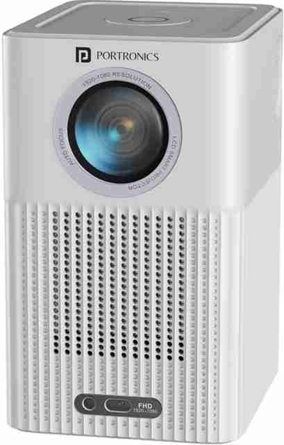 Portronics Beem 500 Smart Projector, 8K Support / 1080p Native, 16W ...