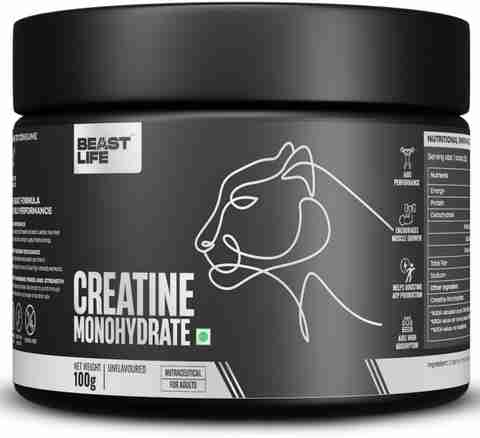 BeastLife Creatine Monohydrate | 33 Servings | NABL Lab Tested ...