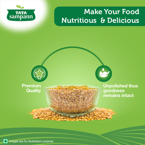 Tata Sampann Toor Dal 1 kg with Urad Dal (whole) 1 kg Price in India ...