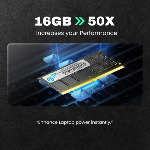 EVM Laptop RAM DDR5 16 GB (Dual Channel) Laptop DDR5 (16GB DDR5 Laptop ...